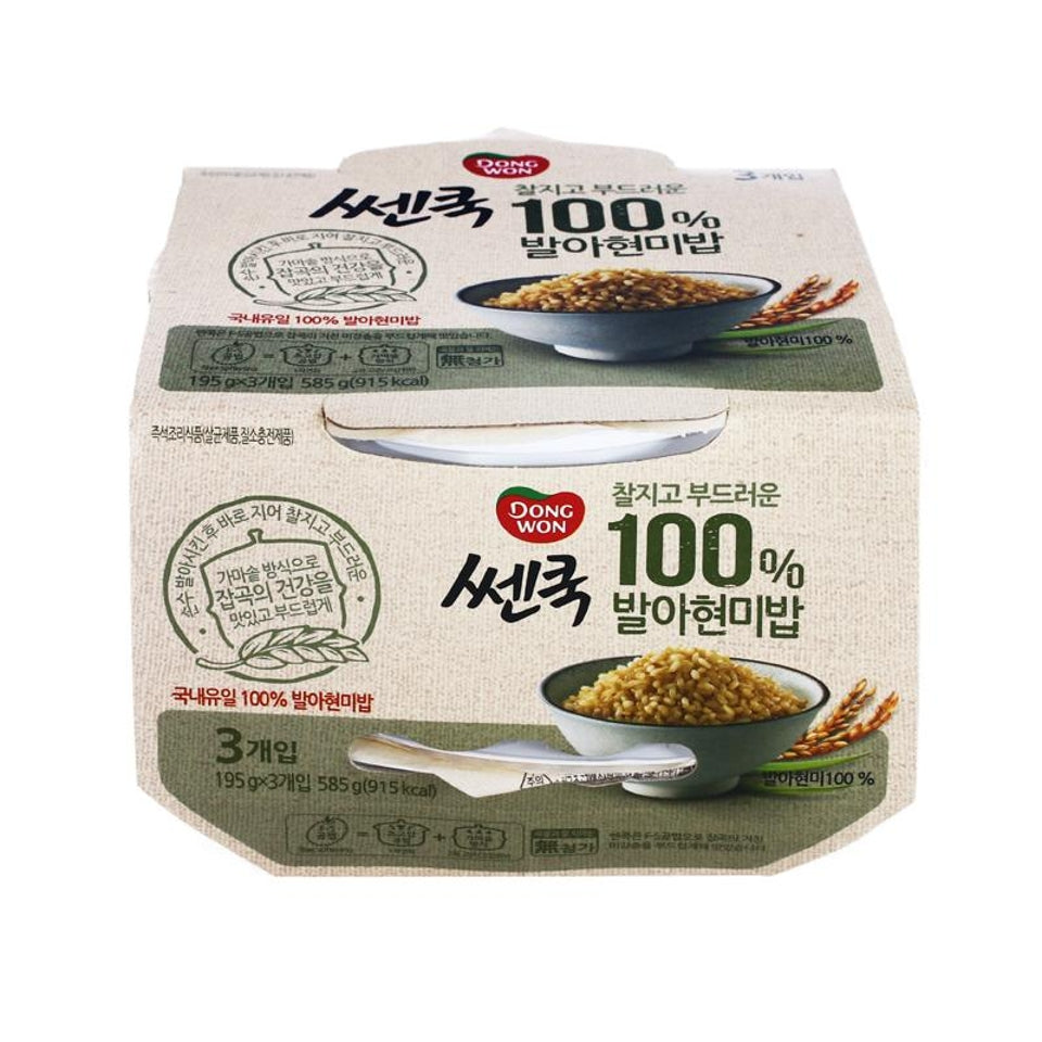 동원, 쎈쿡 발아현미밥 3/195g – Ok Mart