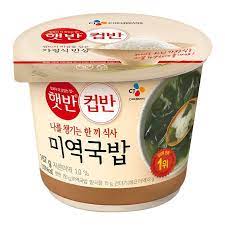 CJ CUPbahn sEAWEED rICE sOUP 165g – Ok Mart