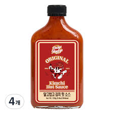 달고 맵고 김치 핫 소스 114g – Ok Mart
