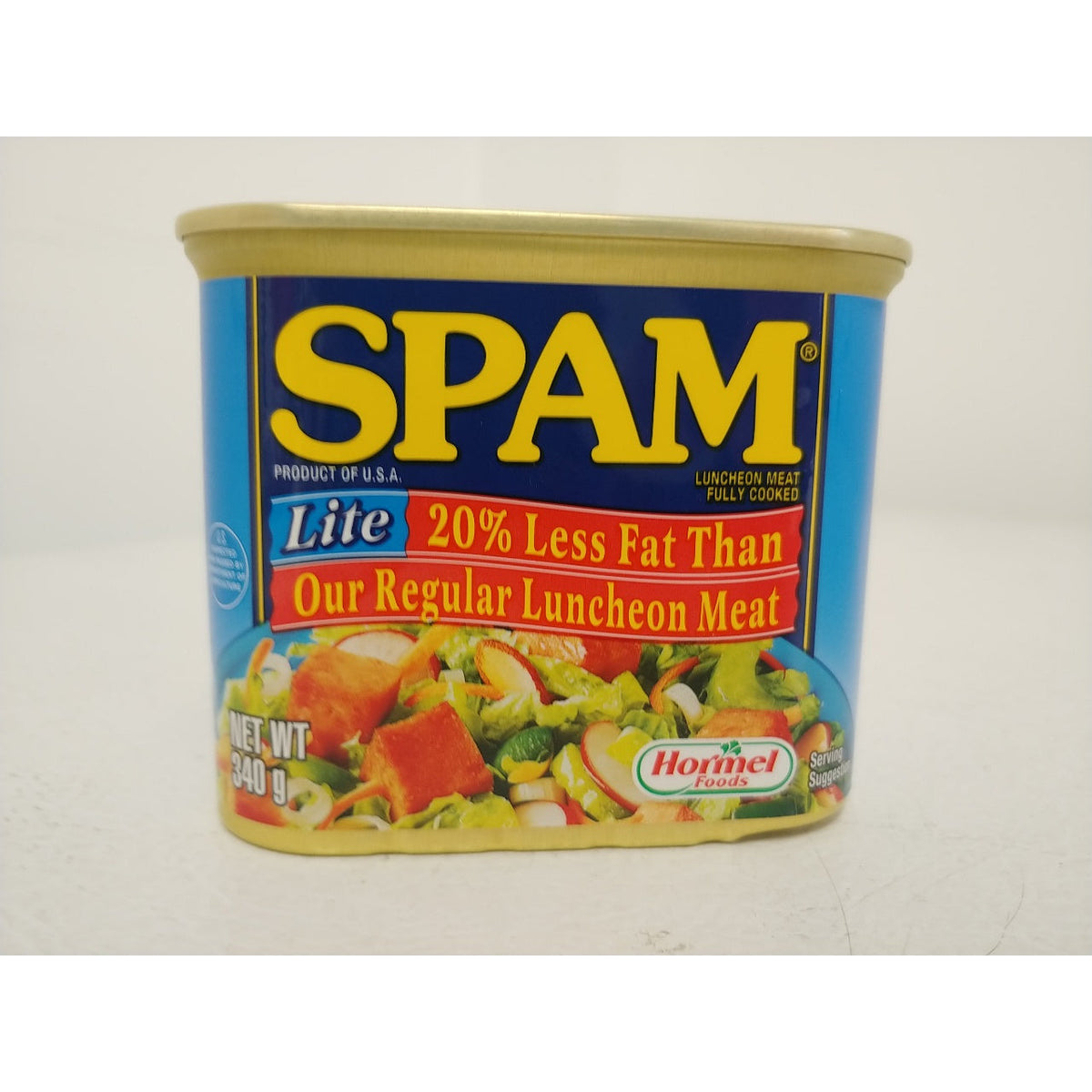 Spam Lite 20% Less Meat 340g – Ok Mart